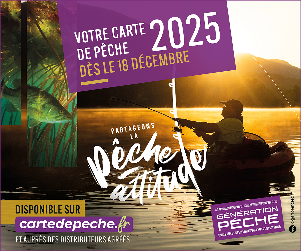 Soyez originaux pour la nouvelle ANNÉE, offrez une carte de pêche ...